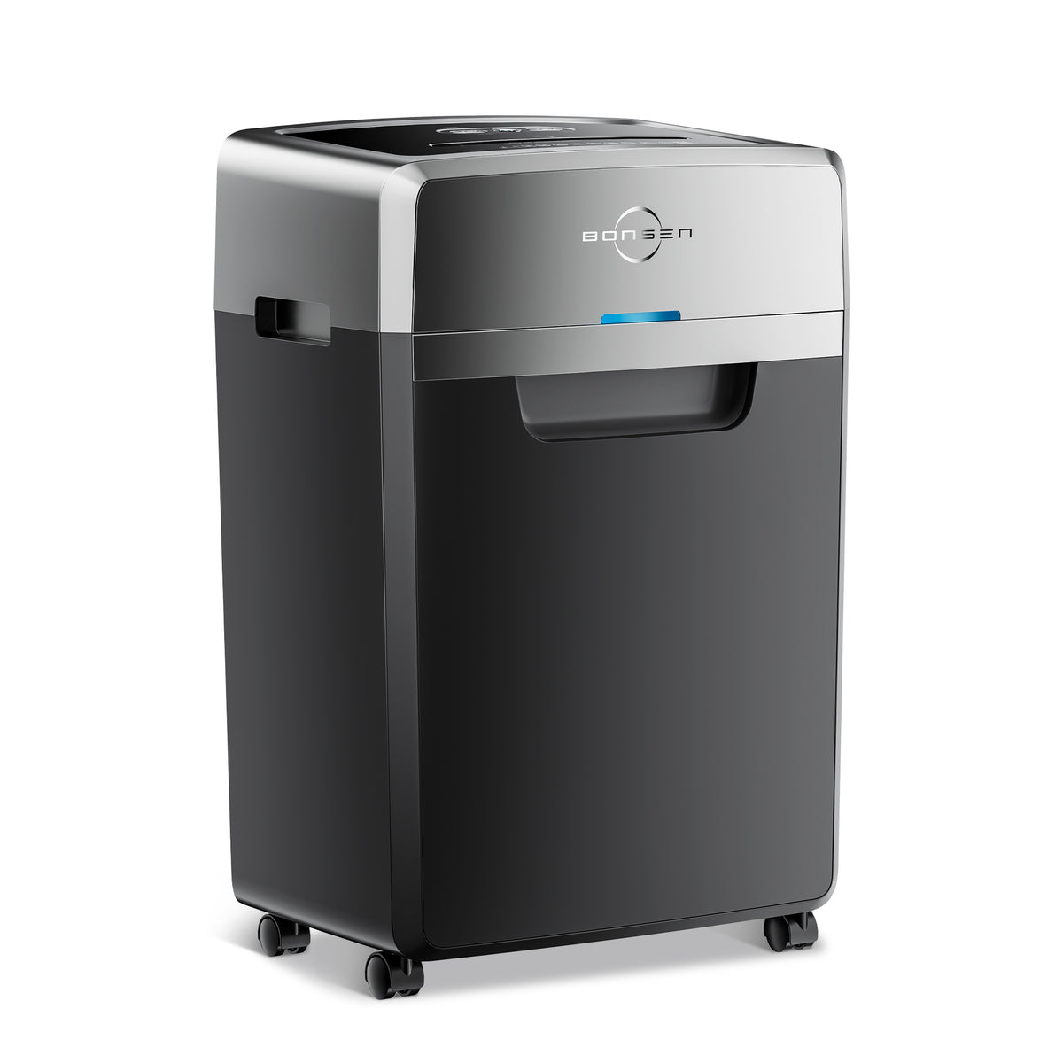 BONSEN 24 Sheet Cross Cut Paper Shredder Heavy Duty 40 Mins Commercial ...